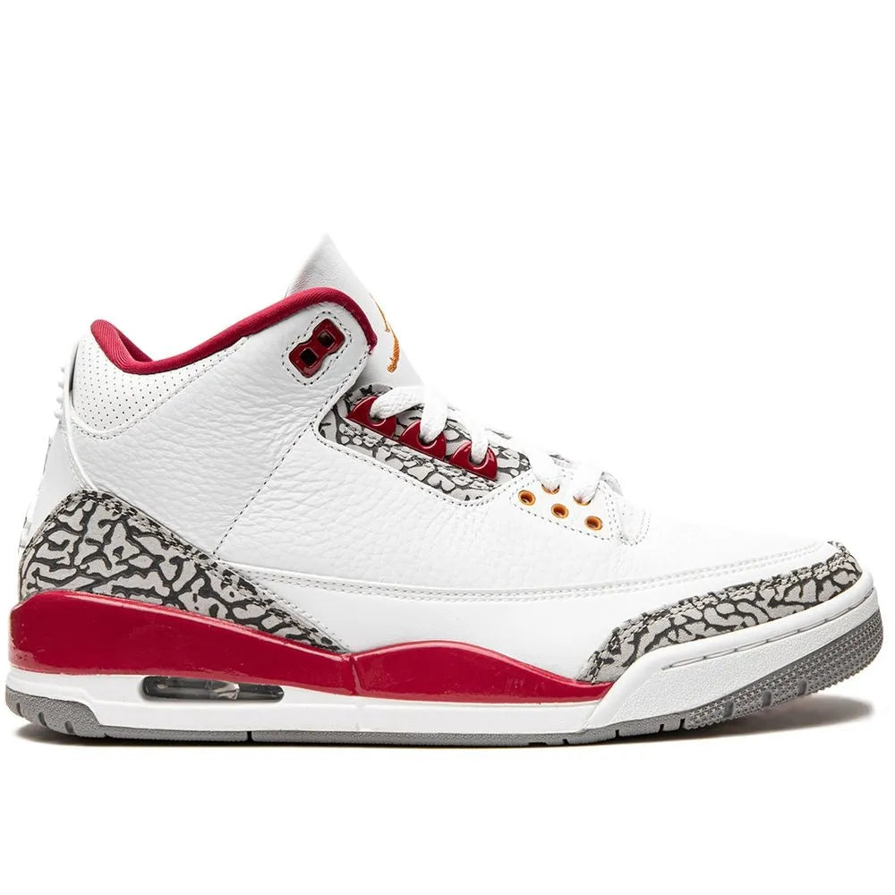 Extraordinary Cardinal Red Jordan 3 Photos